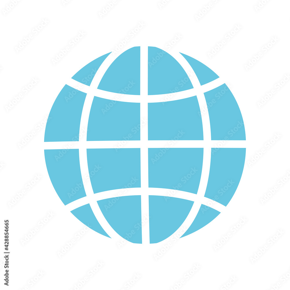 world map pictogram Stock Vector | Adobe Stock
