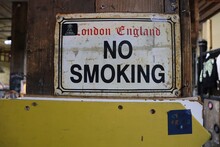 London Underground No Smoking Sign Free Stock Photo - Public Domain ...