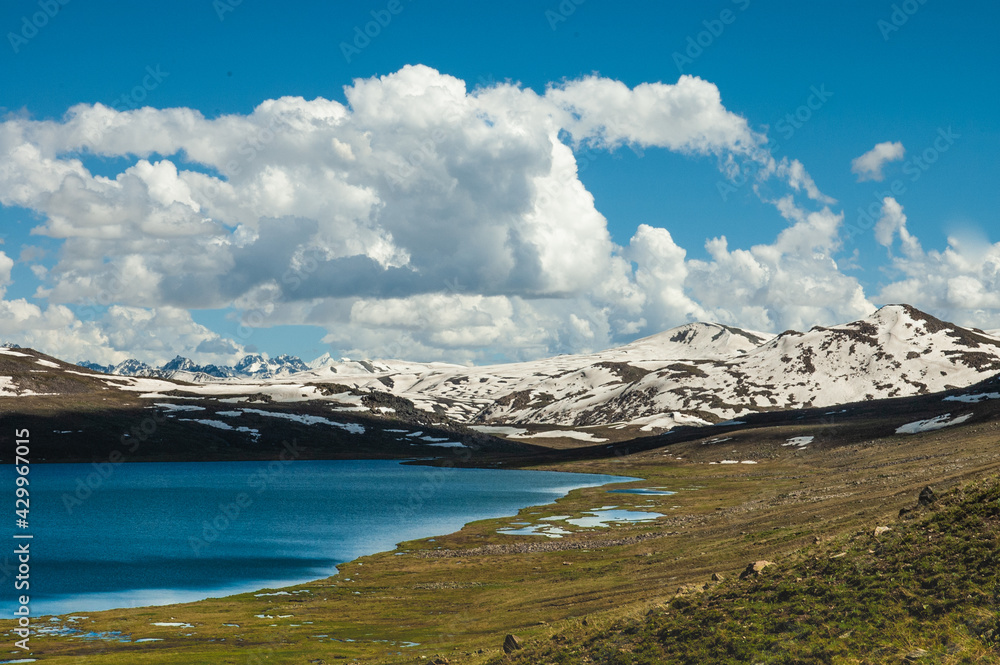 Deosai Beautiful Vibrant Landscape. Deosai National Park is a high ...