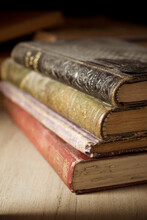 View Of Old Deteriorating Books Free Stock Photo - Public Domain Pictures