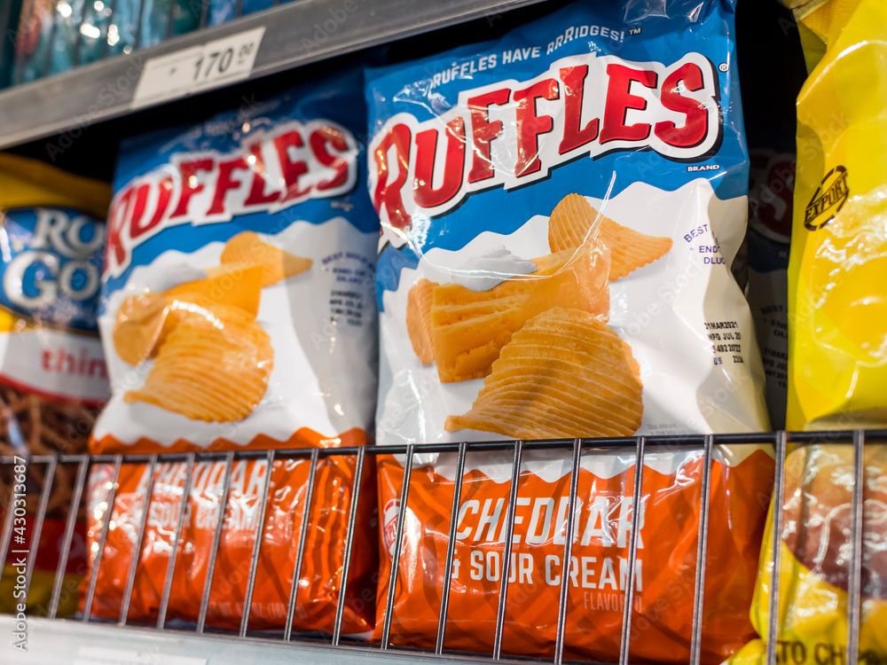 Manila, Philippines - Sept 2020: Cheetos is a brand of ruffled (crinkle ...