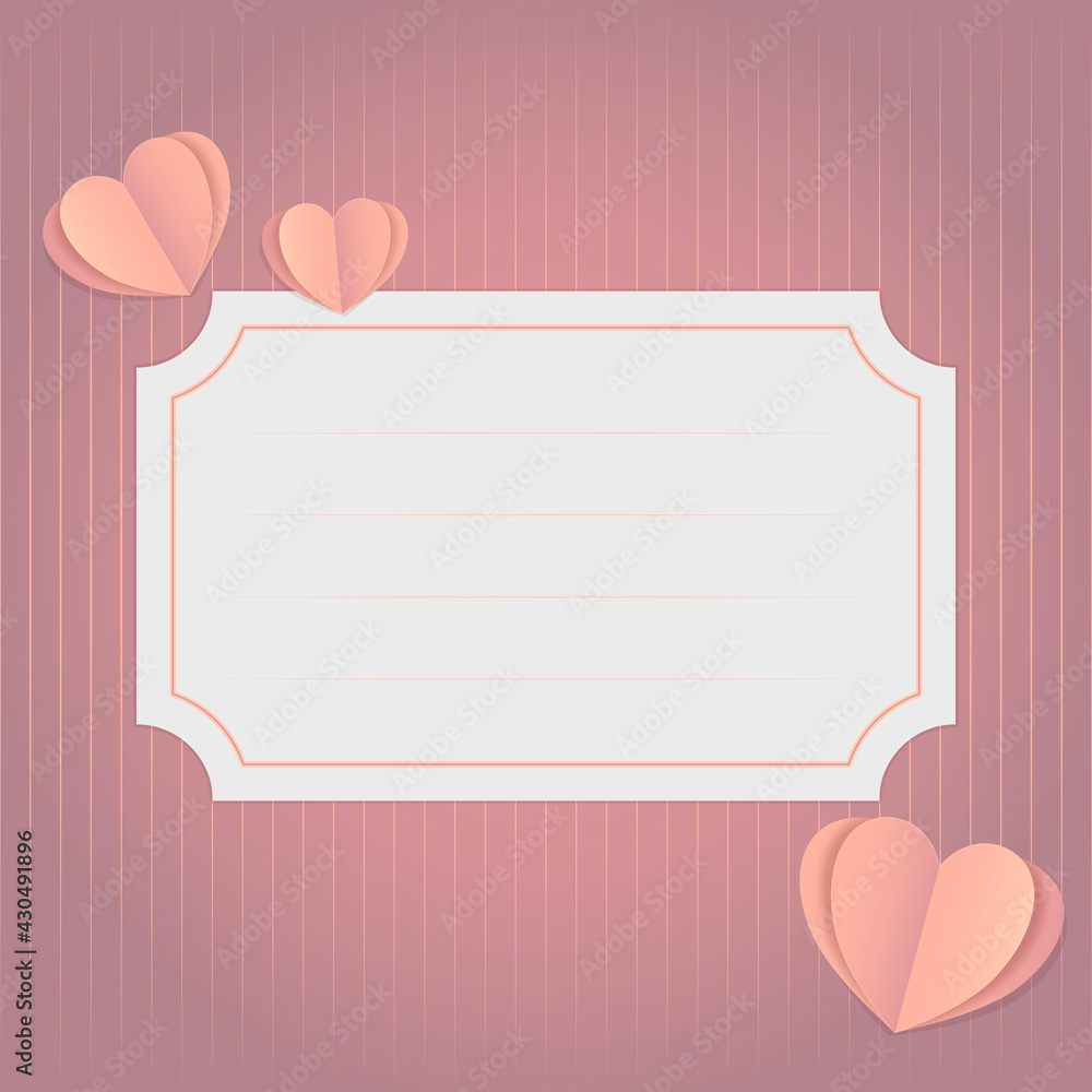 Pusta karta na gradientowym tle w subtelne paski w minimalistycznym ...