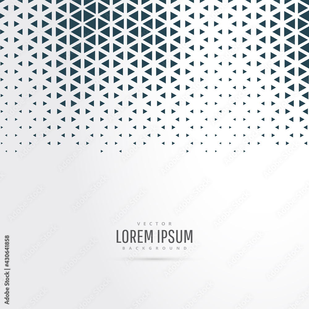 halftone triangle pattern background Stock Vector | Adobe Stock