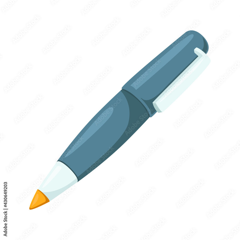 Pen Sign Emoji Icon Illustration. Write Vector Symbol Emoticon Design ...