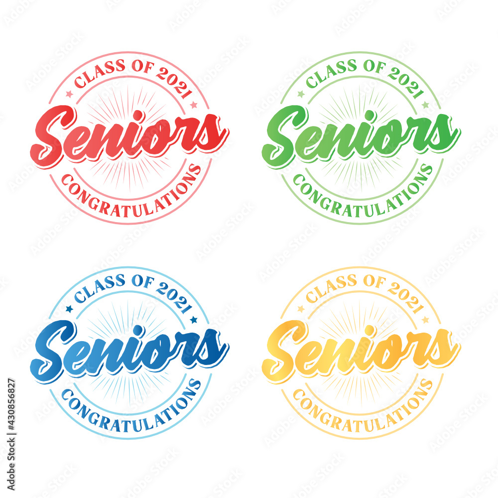 Class of 2021, Seniors 2021, Graduation Badge, Graduation Logo ...