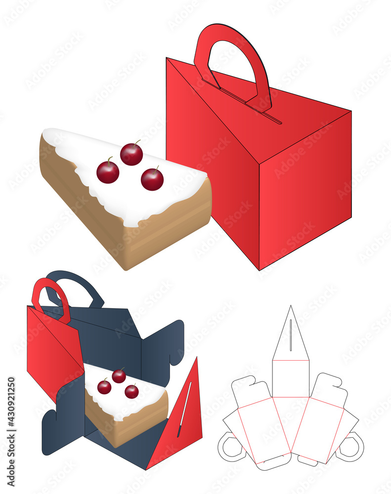 Cake Box Packaging Templates
