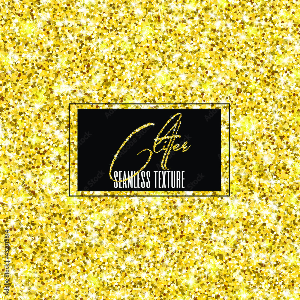 High resolution gold glitter seamless texture. Shimmer and shining ...