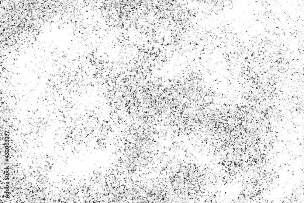 Grunge black and white texture.Overlay illustration over any design to ...