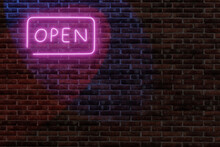 Pink Neon Open Sign Free Stock Photo - Public Domain Pictures
