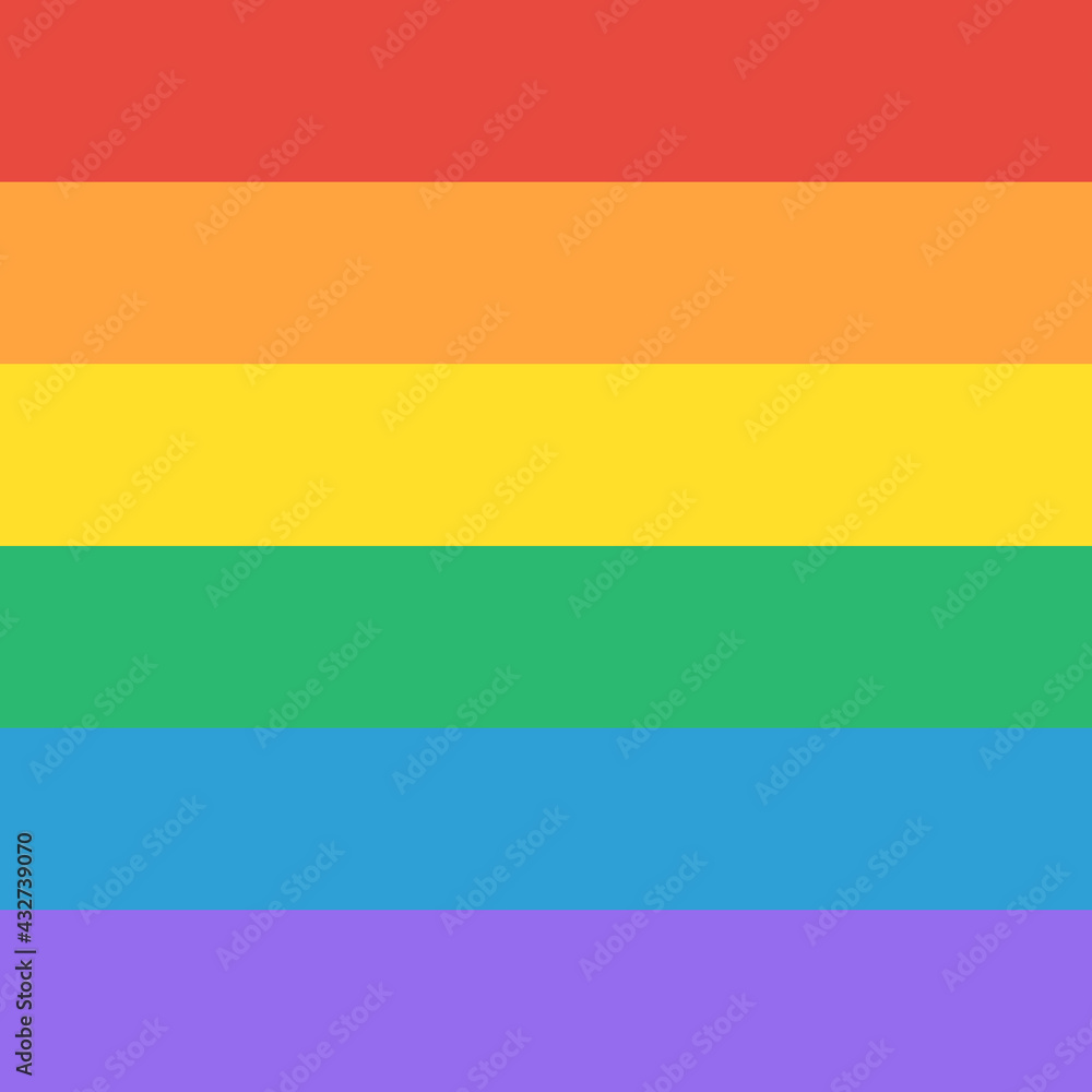 LGBTQ Pride Flag Background with Pastel Colours 素材庫向量圖 | Adobe Stock
