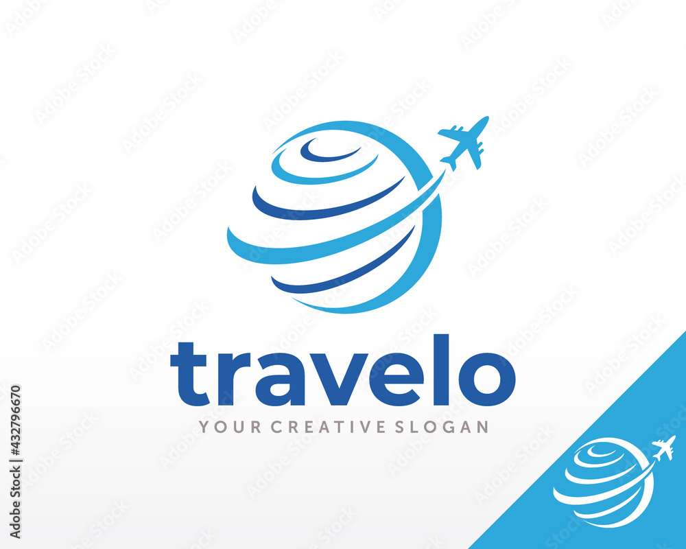 Travel logo design. Travel Agency Logo Vector Inspiration Stock Vector ...
