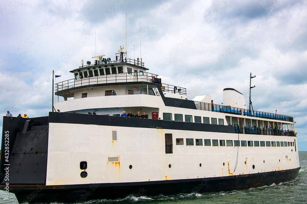 Ferry boat at Hyannis is the largest of seven villages in the Town of ...