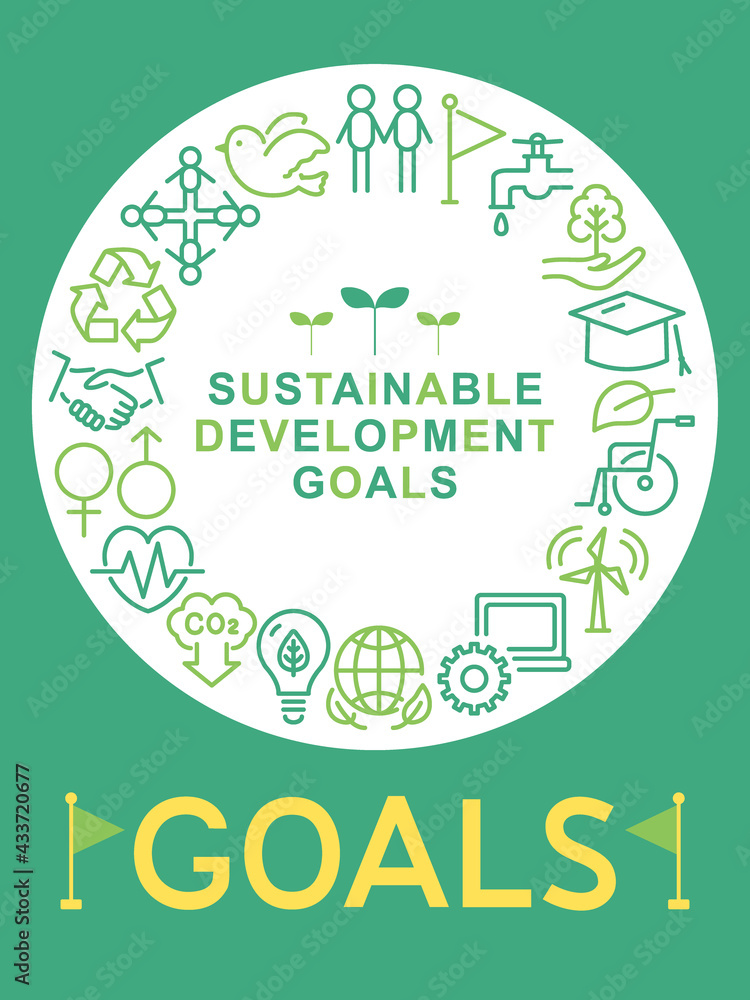 SDGs GOALS Stock Vector | Adobe Stock