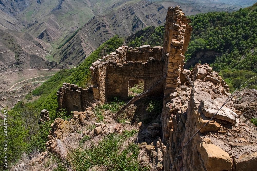 The ghost village of Gamsutl is the oldest settlement in the Republic ...