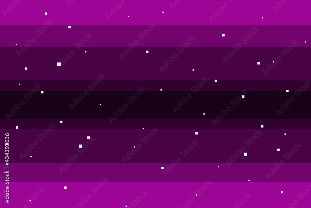 Pixel art of 80s Retro sci-Fi background. Pixel art background. 8bit ...