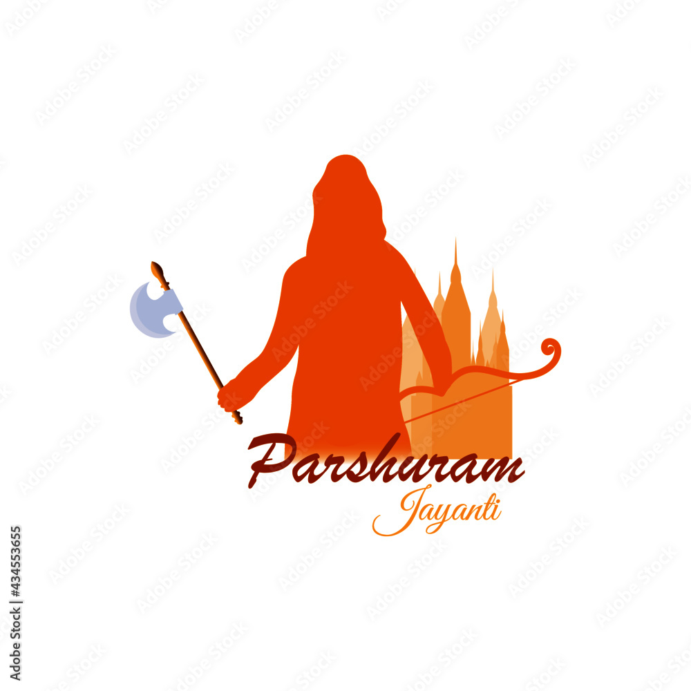 Vector illustration of Lord Parshuram Jayanti. Stock Vector | Adobe Stock