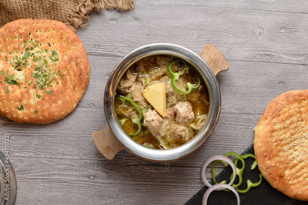 Chicken Makhni Handi or Butter Chicken in style of Chicken Karahi with ...