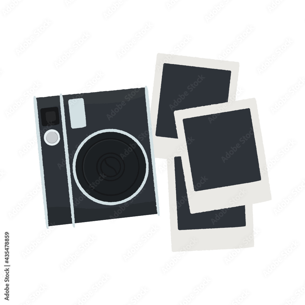 Camera Frame Vector, Vintage Camera Vector, Digital Camera Vector ...