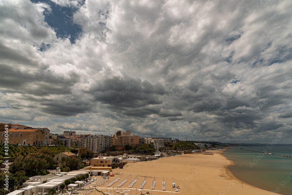 Termoli. Wonderful waterfront view. Termoli is an Italian town of 32 ...