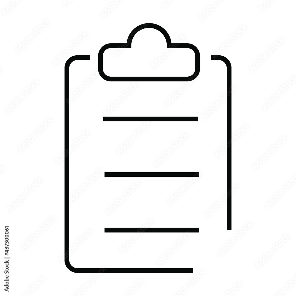 Vector de Stock check list icon. check list symbol vektor elements for ...