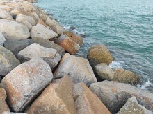 Breakwater, Stone Pattern, Shore Free Stock Photo - Public Domain Pictures