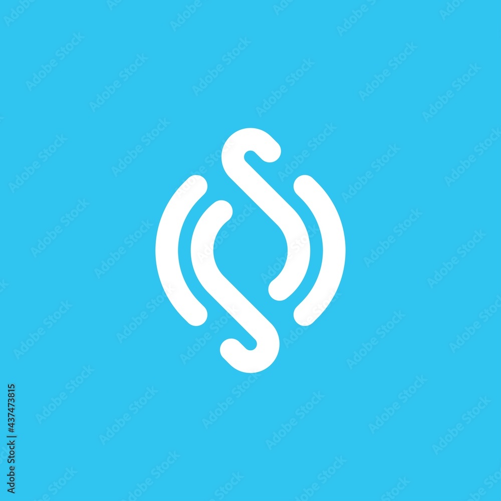Initial letter ss logo design inspiration vector template Stock Vector ...