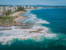 Surf With Rocks Free Stock Photo - Public Domain Pictures