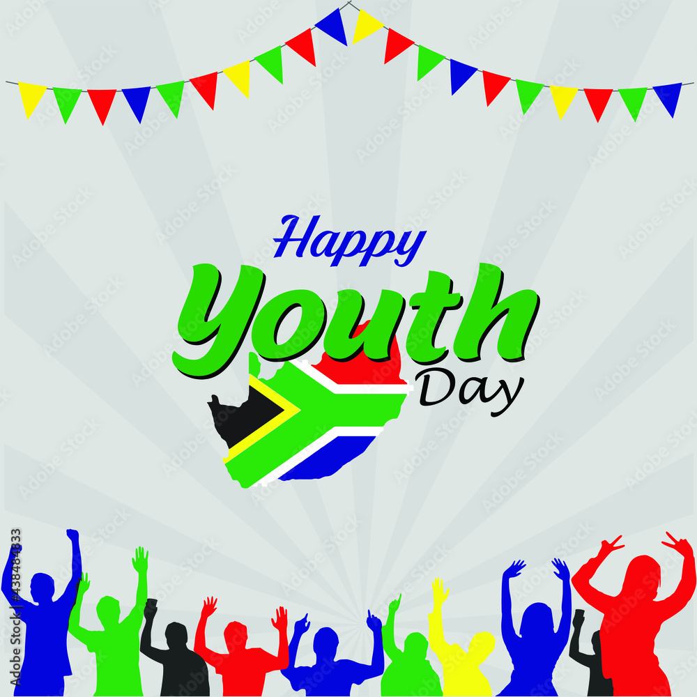 Youth Day South Africa. June 16. South Africa national celebration ...