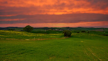 Volterra Sunset Free Stock Photo - Public Domain Pictures