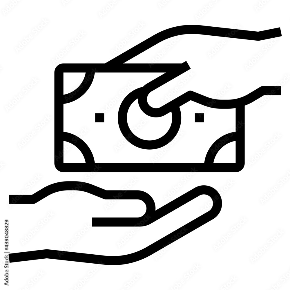 Cash icon Stock Vector | Adobe Stock
