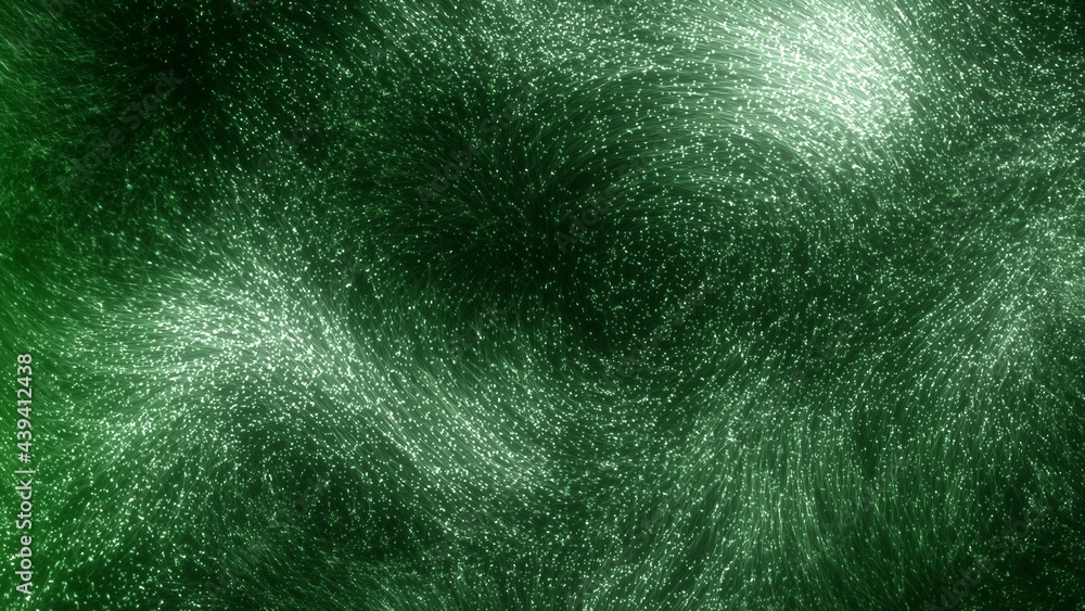 Ilustração Microbial Biofuel production in macroscopic view. 3D ...