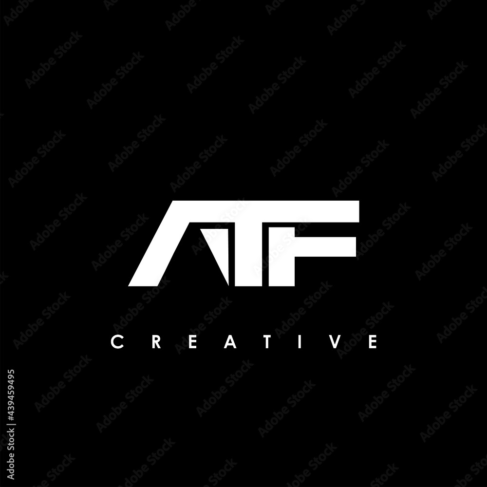ATF Letter Initial Logo Design Template Vector Illustration Stock ...