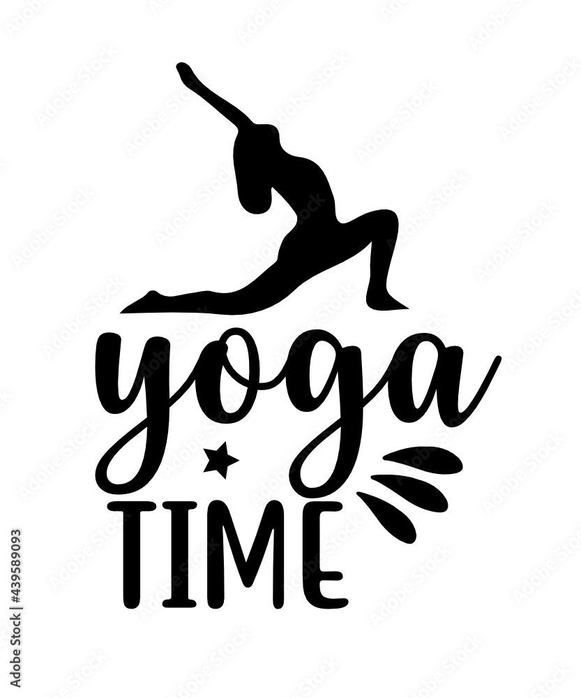 Yoga SVG bundle by Oxee, yoga quotes svg, girl yoga silhouette svg ...