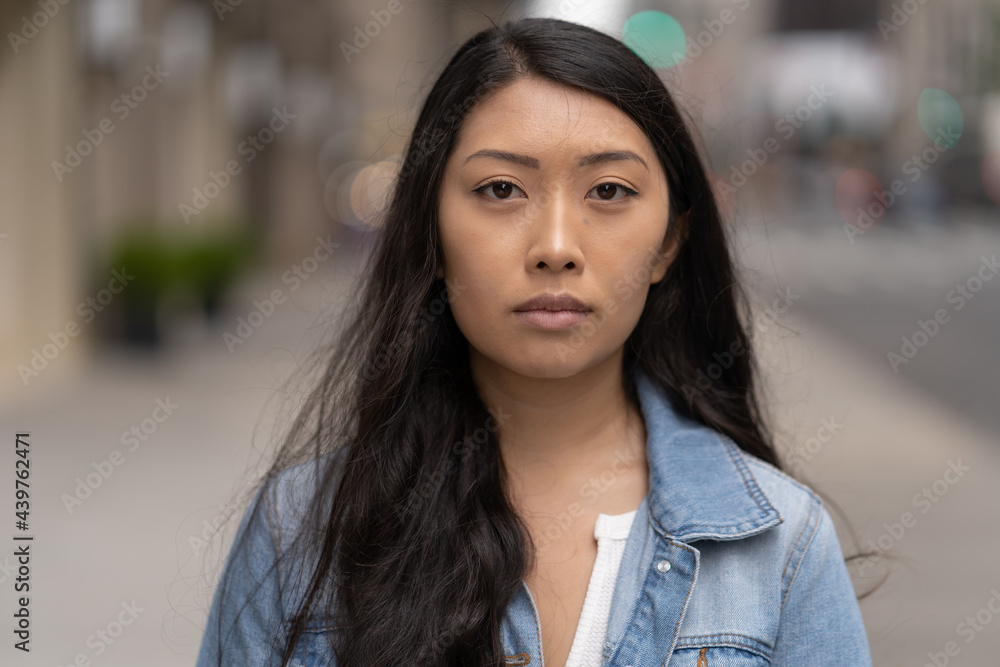 Young Asian woman serious face portrait 素材庫相片 | Adobe Stock Young Asian woman serious face portrait 素材庫相片 | Adobe Stock