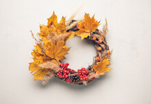 Autumn Wreath Free Stock Photo - Public Domain Pictures