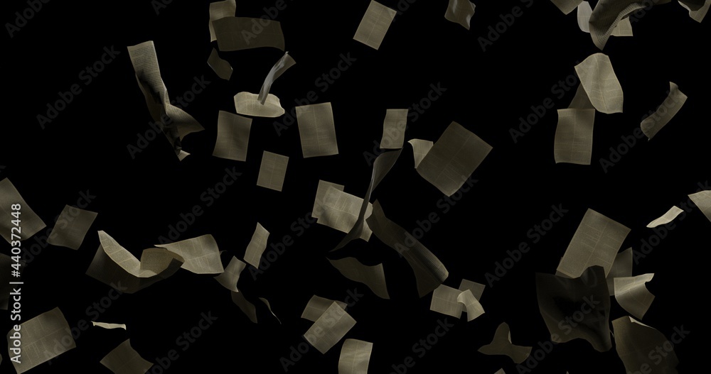 Book Pages Falling Stock Image Stock Photo | Adobe Stock