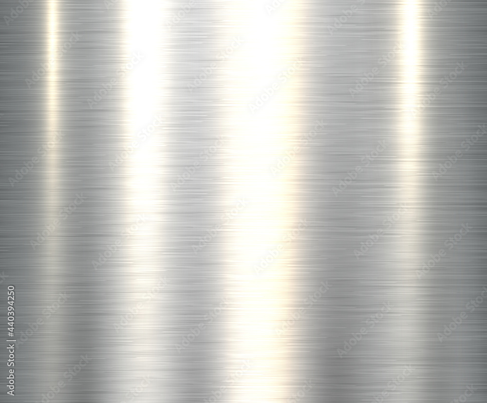 Metal silver steel texture background, shiny brushed metallic texture plate. Stock Vector ...