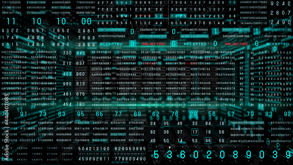 Binary Decimal Algorithm Data Number Security Selection System. HUD ... Binary Decimal Algorithm Data Number Security Selection System. HUD ...