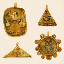 Ancient Talisman Necklace Free Stock Photo - Public Domain Pictures