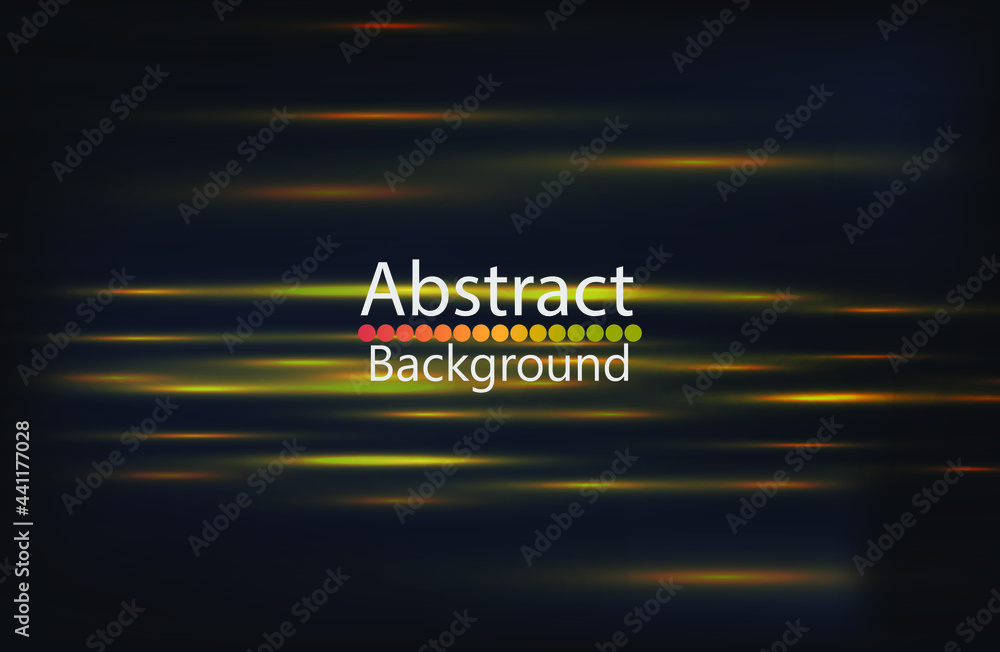 abstract blue background with radiance. sound waves. vector ...