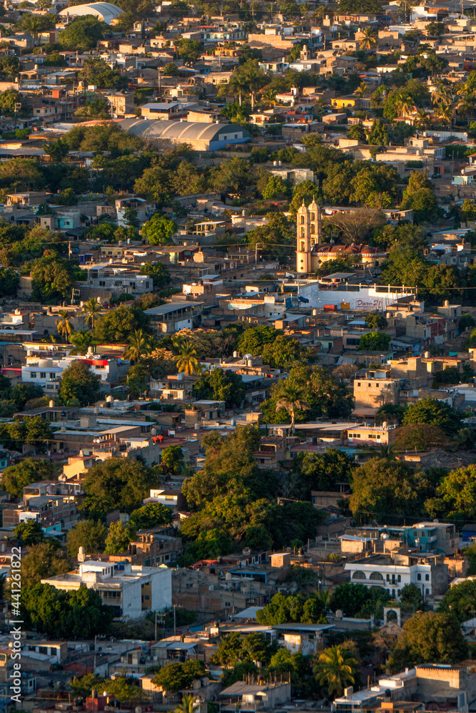 city iguala guerrero city view vista ciudad pueblo town pueblo mexicano ...