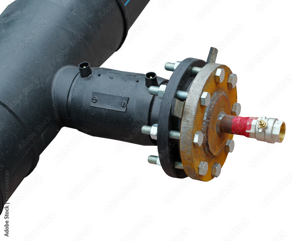 Flanges,pipe connection with flange Stock Photo | Adobe Stock