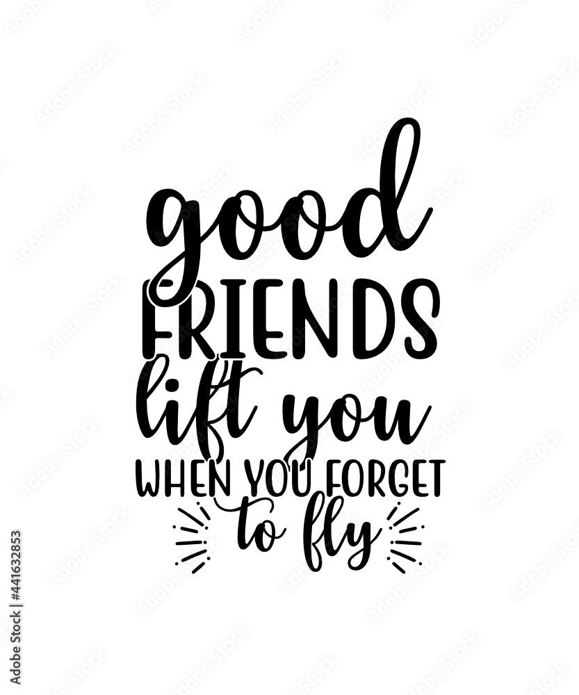 Friendship SVG Cut Files, Vector Printable Clipart, Friendship Quote ...