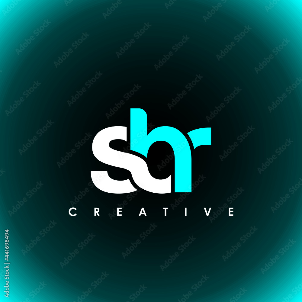 SBR Letter Initial Logo Design Template Vector Illustration Stock ...