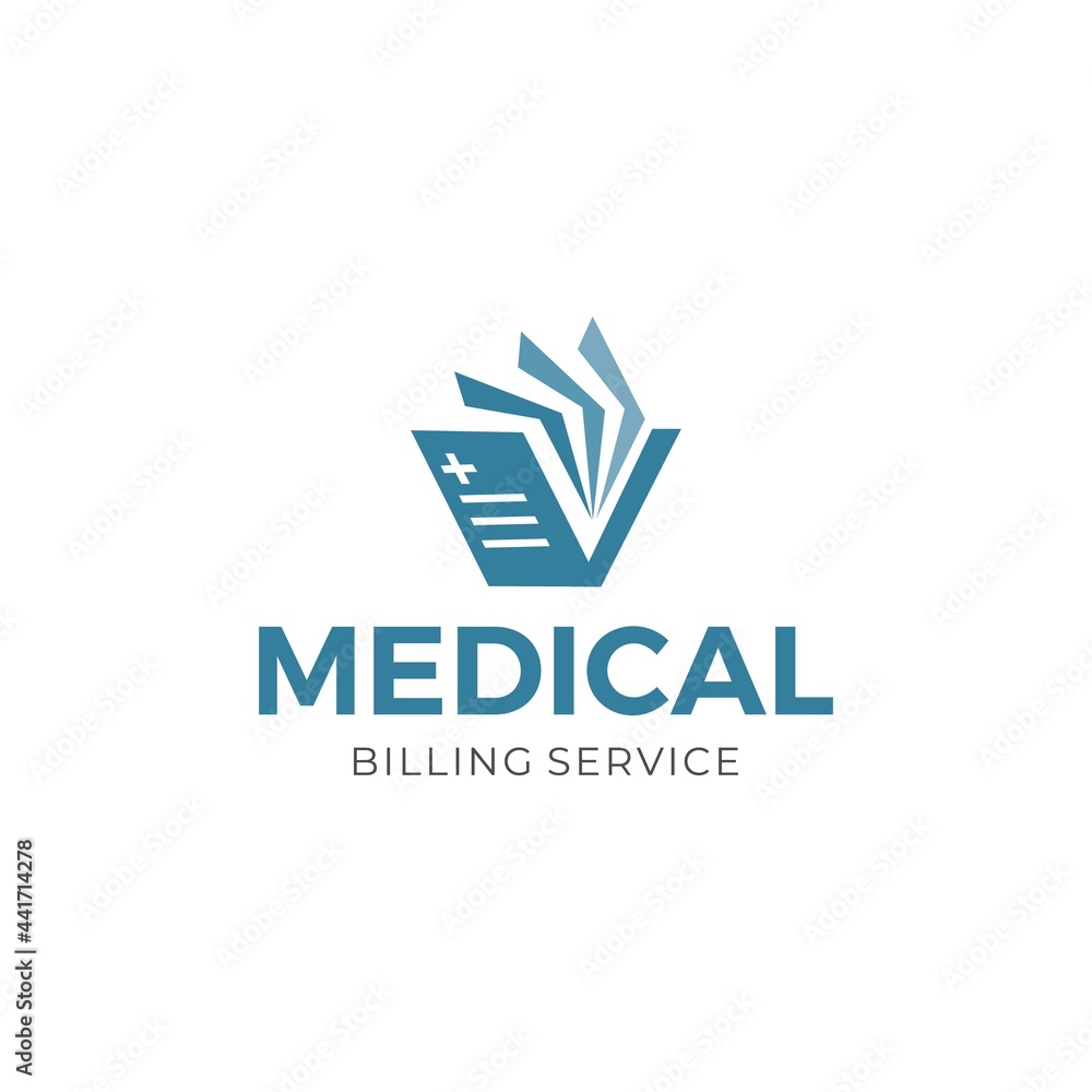 Medical Billing Service Logo, Health Data Checkup, Medical Hospital ...