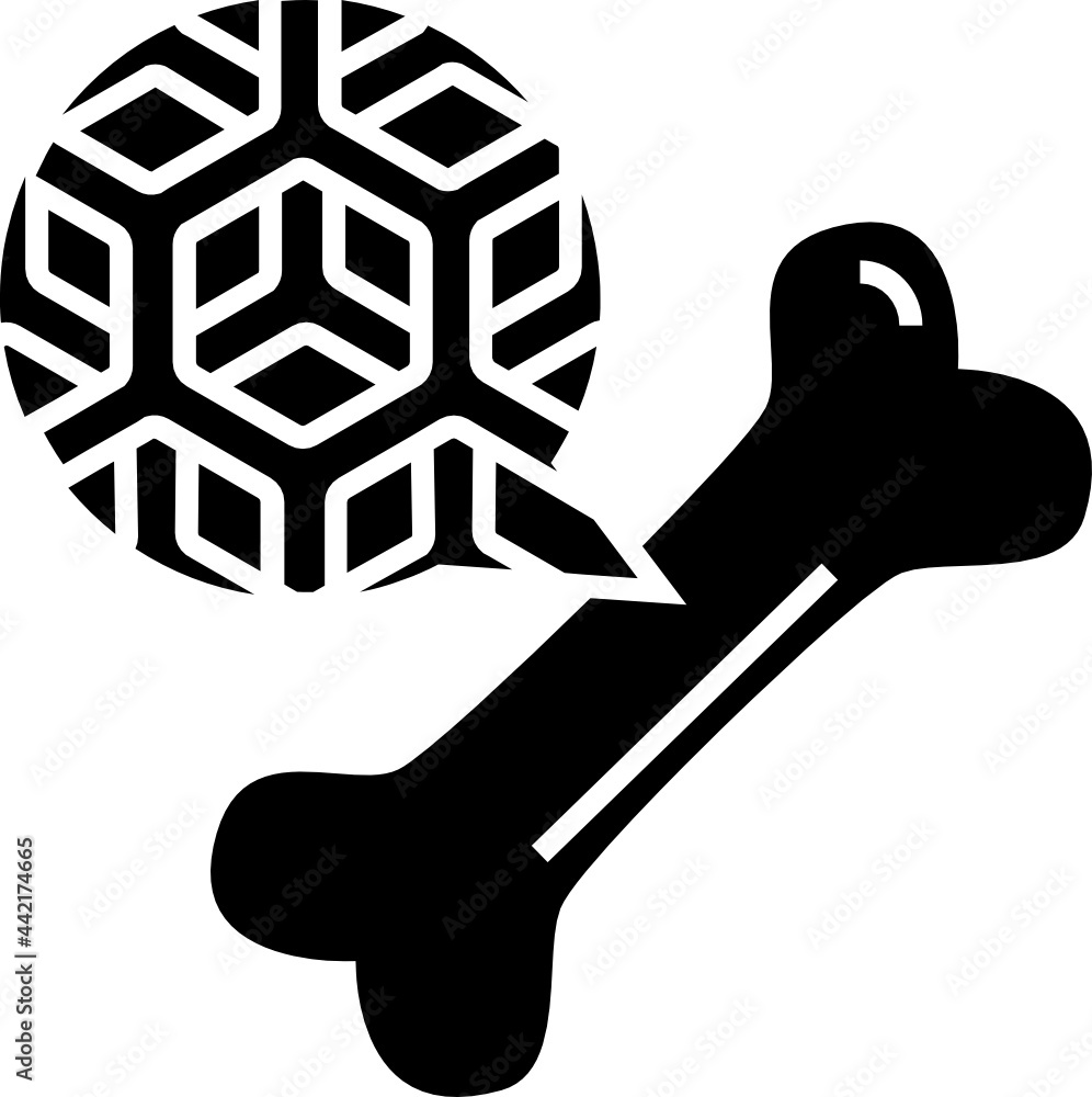Vector de Stock DEXA Icon. Medical Check up concept icon style | Adobe ...