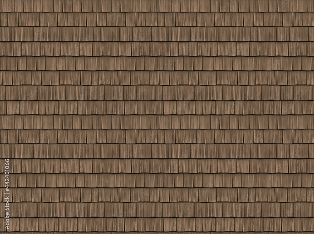 Seamless Texture of Cedar Wood Shakes Shingles Stock Photo | Adobe Stock