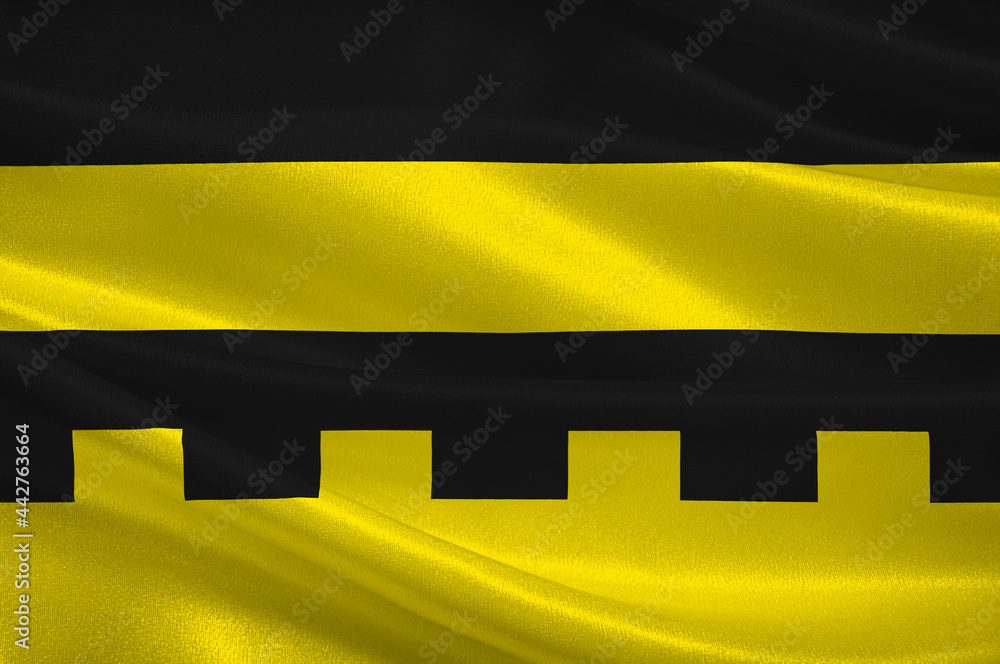 Flag of Schellenberg in Liechtenstein Stock Illustration | Adobe Stock