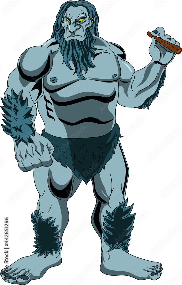 A Kapre, a tall, hairy and muscular creature that resides in the trees ...