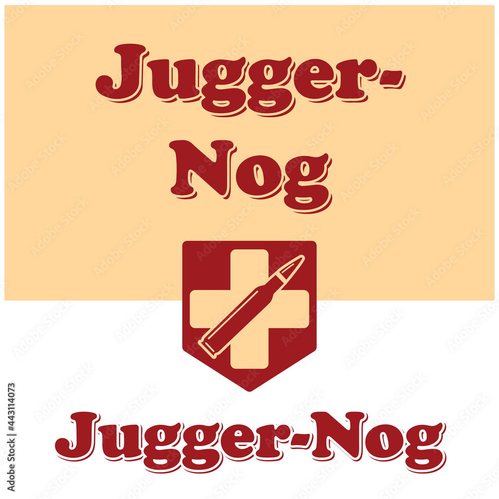 Vector de Stock Juggernog Title Logo and Emblem | COD Zombies Juggernog ...